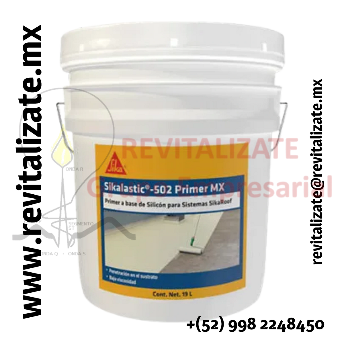 Sikalastic 502 Primer - Cubeta 5 Galones