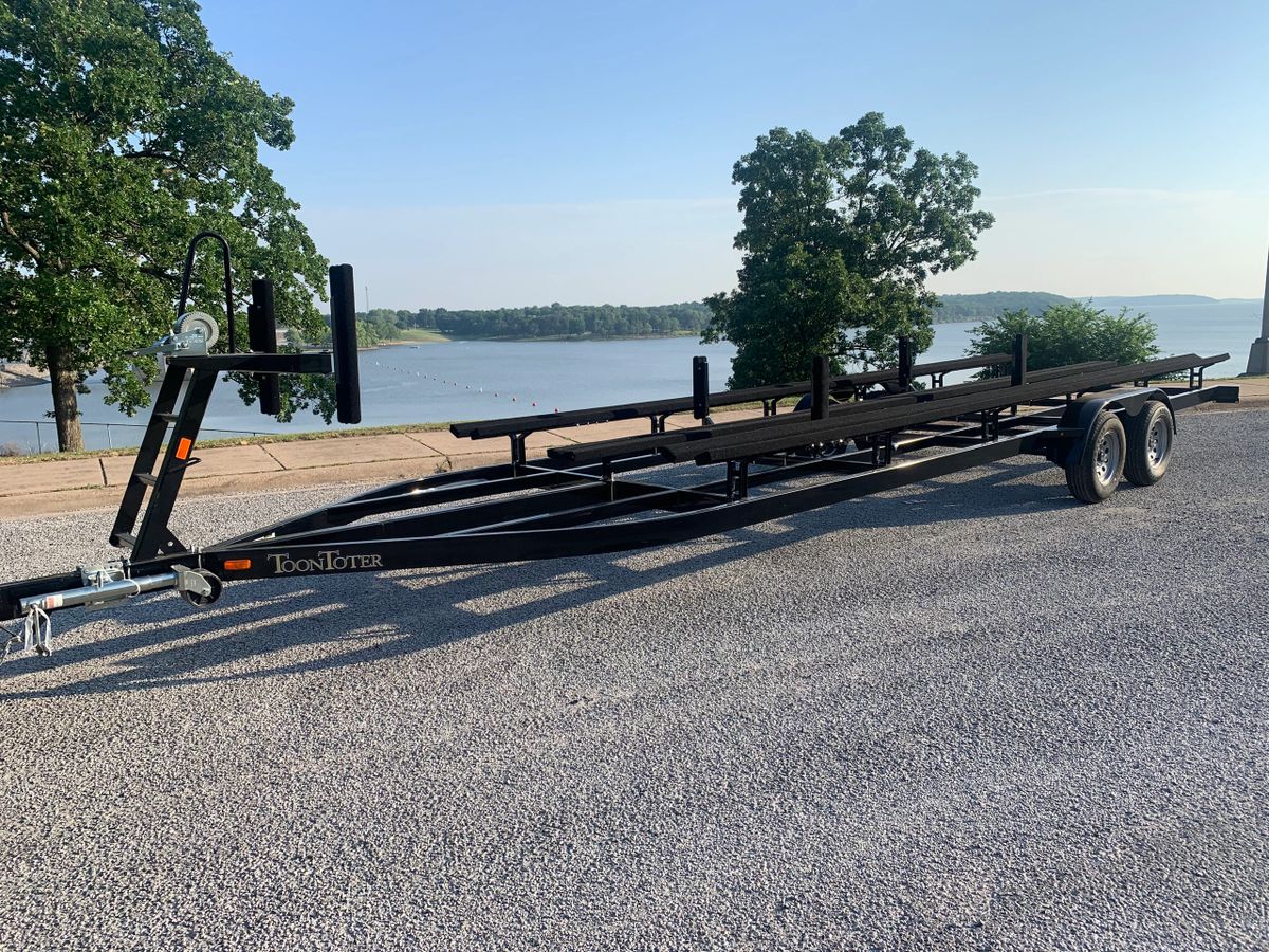 28' Tri-Toon Heavy Duty Tandem Axle