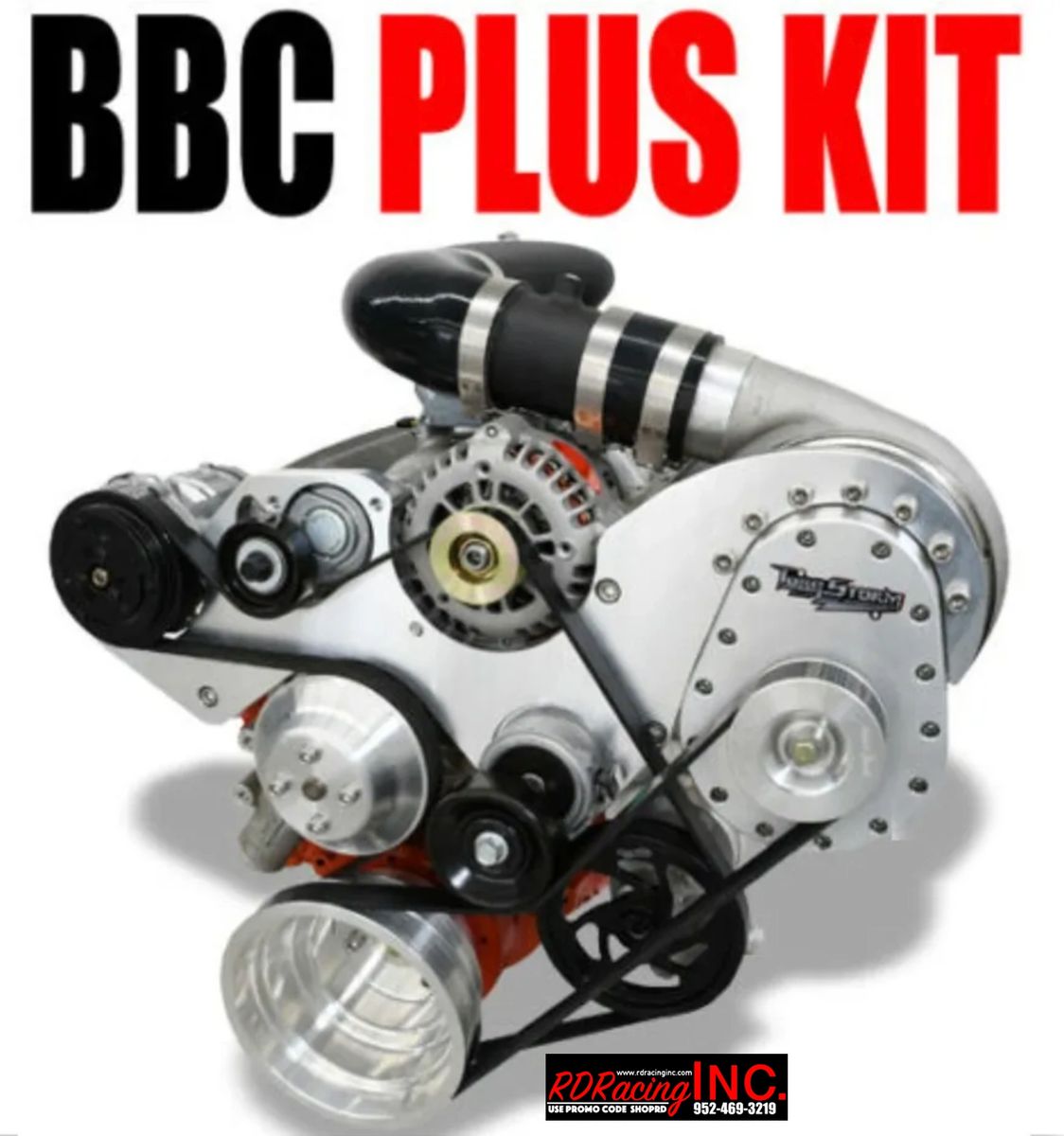 Torqstorm Supercharge Big Block Chevy Billet System Plus Kit