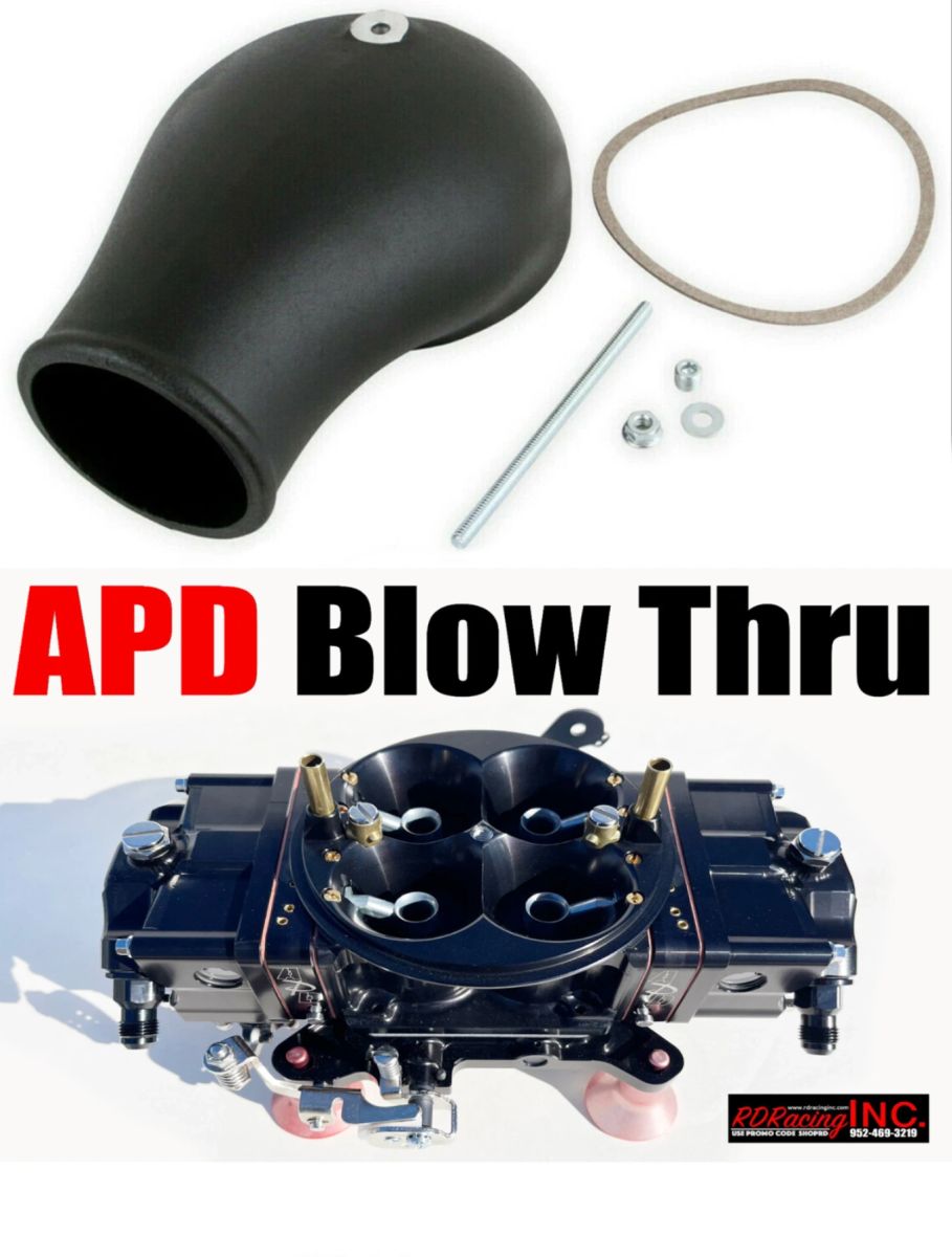 APD Blow Through 750 CFM MS Down Leg With #6 fittings 4150 flange with ...