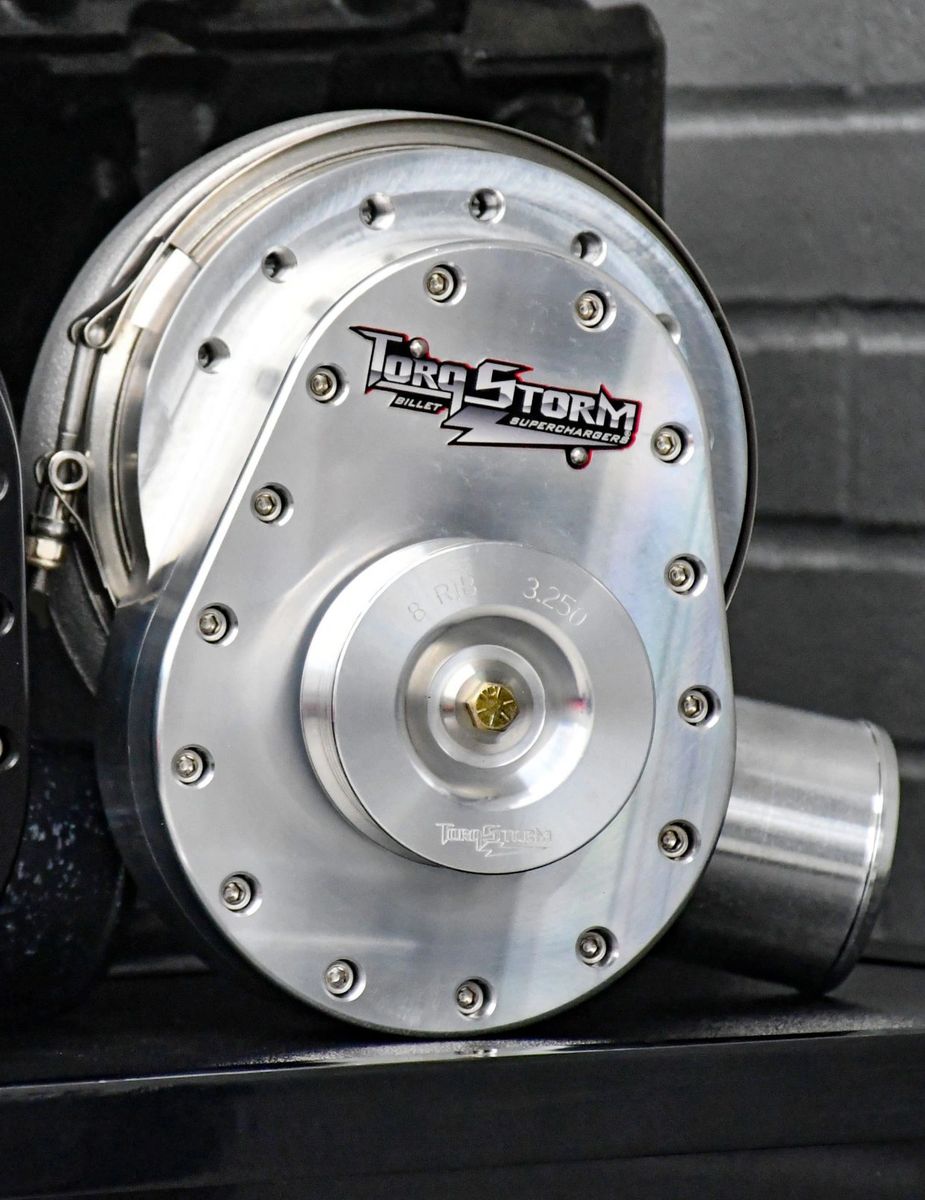 Torqstorm Supercharger Head Unit Natural Color ARP-TRQ-10001