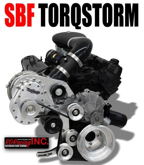 Small Block Ford 302 Torqstorm Supercharger Billet System