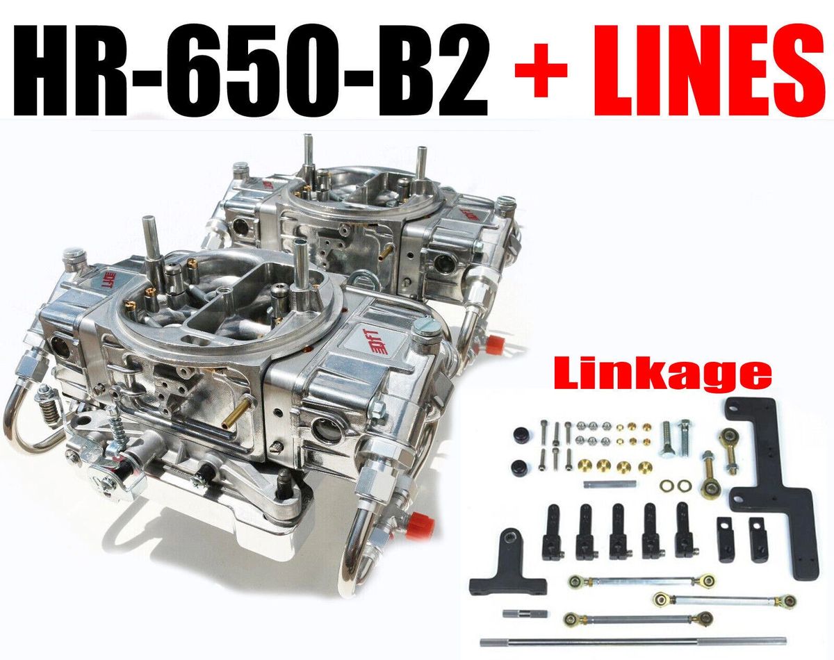 Quick Fuel 650 Cfm Blower Supercharger Carburetors HR-650-B2 With Linkage