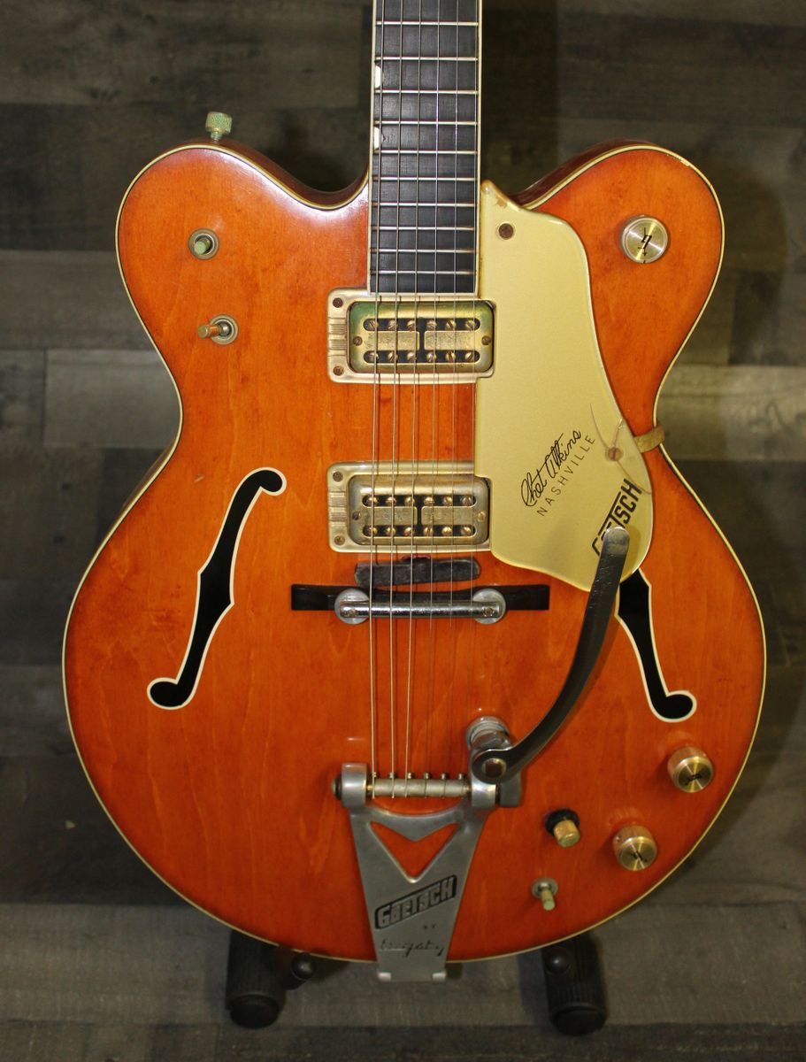 Gretsch 61201 968 Orange 1968 with Original Case!