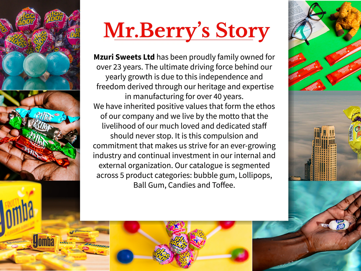 Mr Berry - Mzuri Sweets Ltd