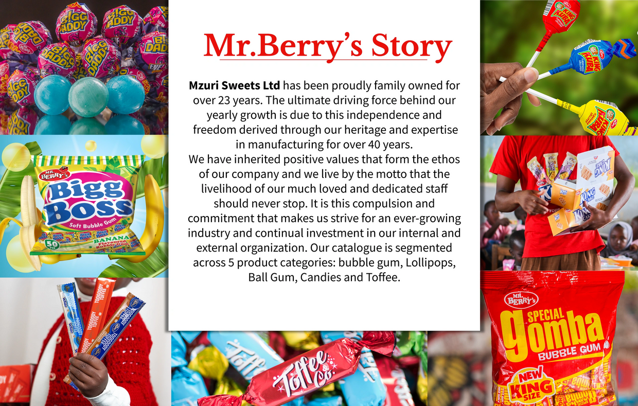 Mr Berry - Mzuri Sweets Ltd