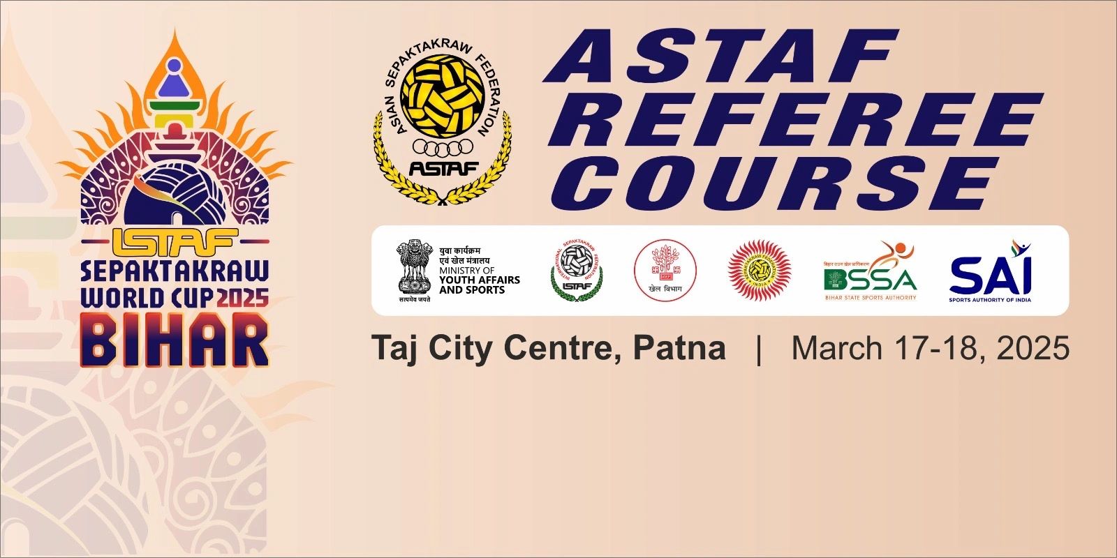 ASTAF Referee Course , India