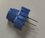 100 ohm, 0.5 watt single turn, top post, potentiometer