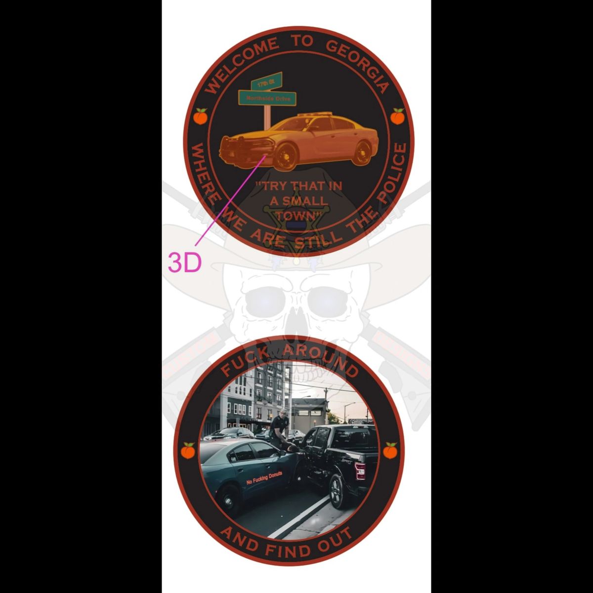 Pre-Sale**** GA Peach FAFO coins