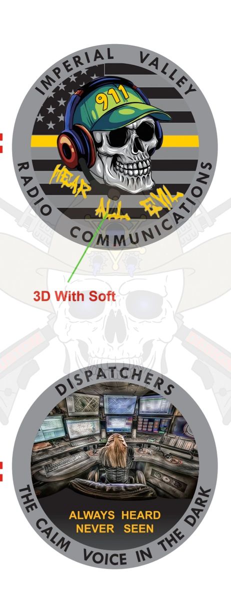 ***Pre-Sale*** Imperial Valley 911 Dispatcher coins