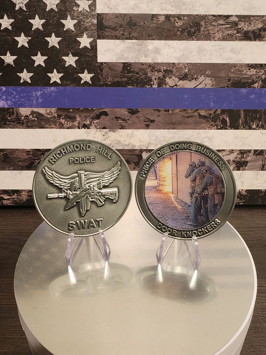 **PRE-SALE** Richmond Hill PD SWAT coins