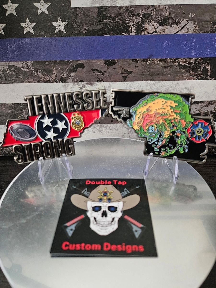 2024 Hurricane Helene Tennessee Coins