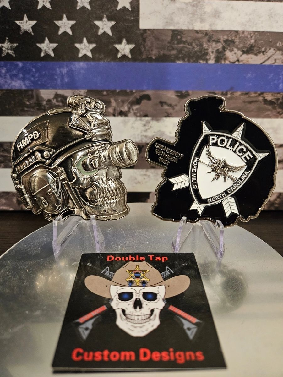 HOPE MILLS PD EMERGENCY SERVICE UNIT COINS