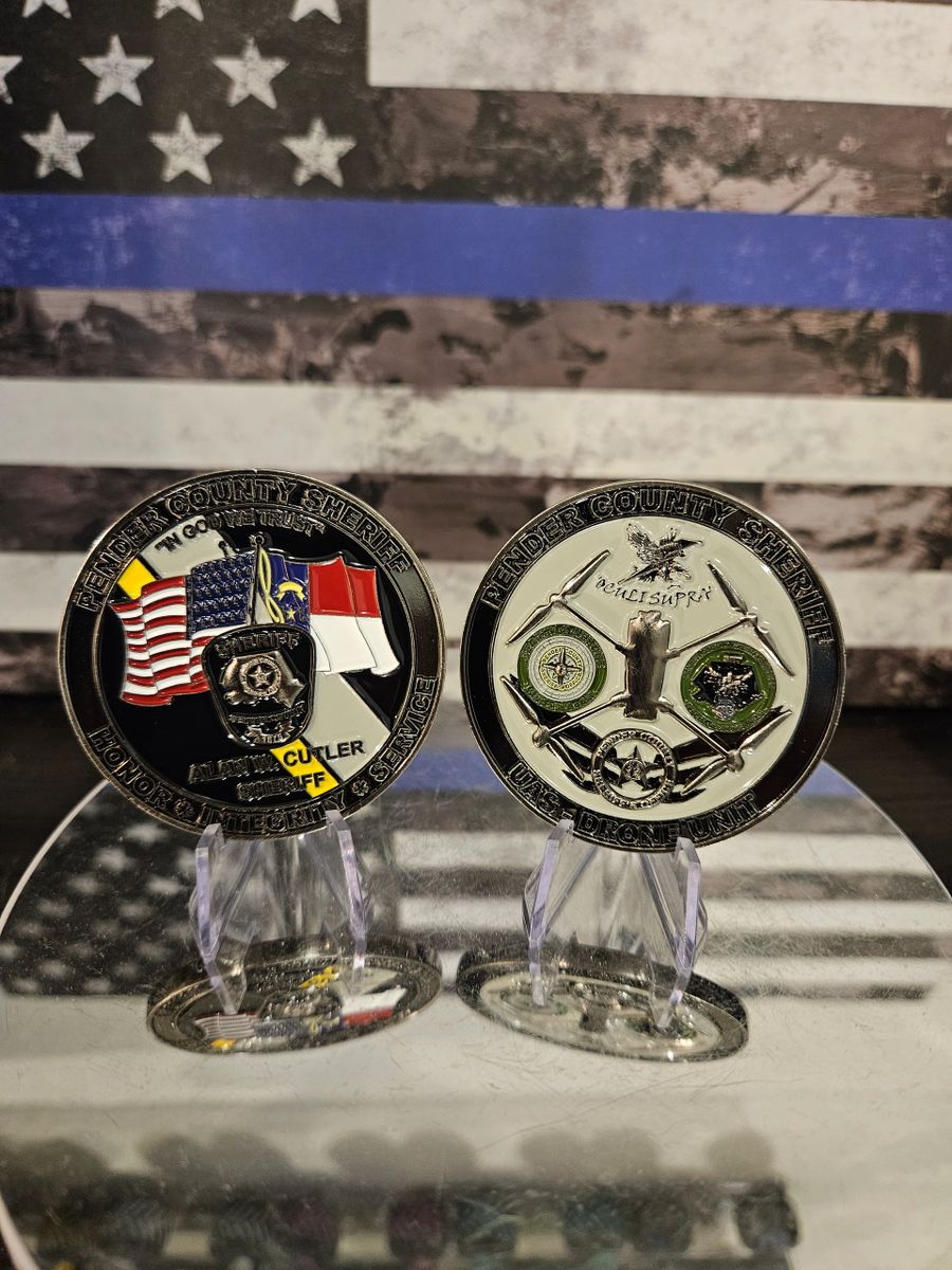 PENDER COUNTY SHERIFF DRONE UNIT COINS