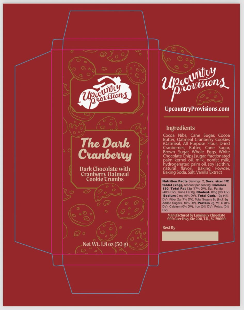 The Dark Cranberry Chocolate Bar