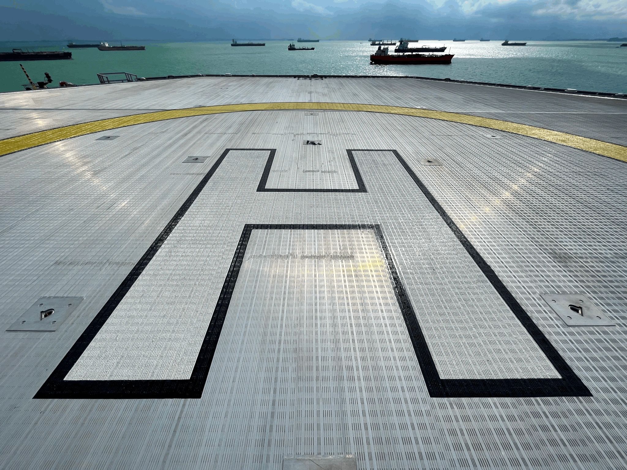 CAP 437 helideck friction test