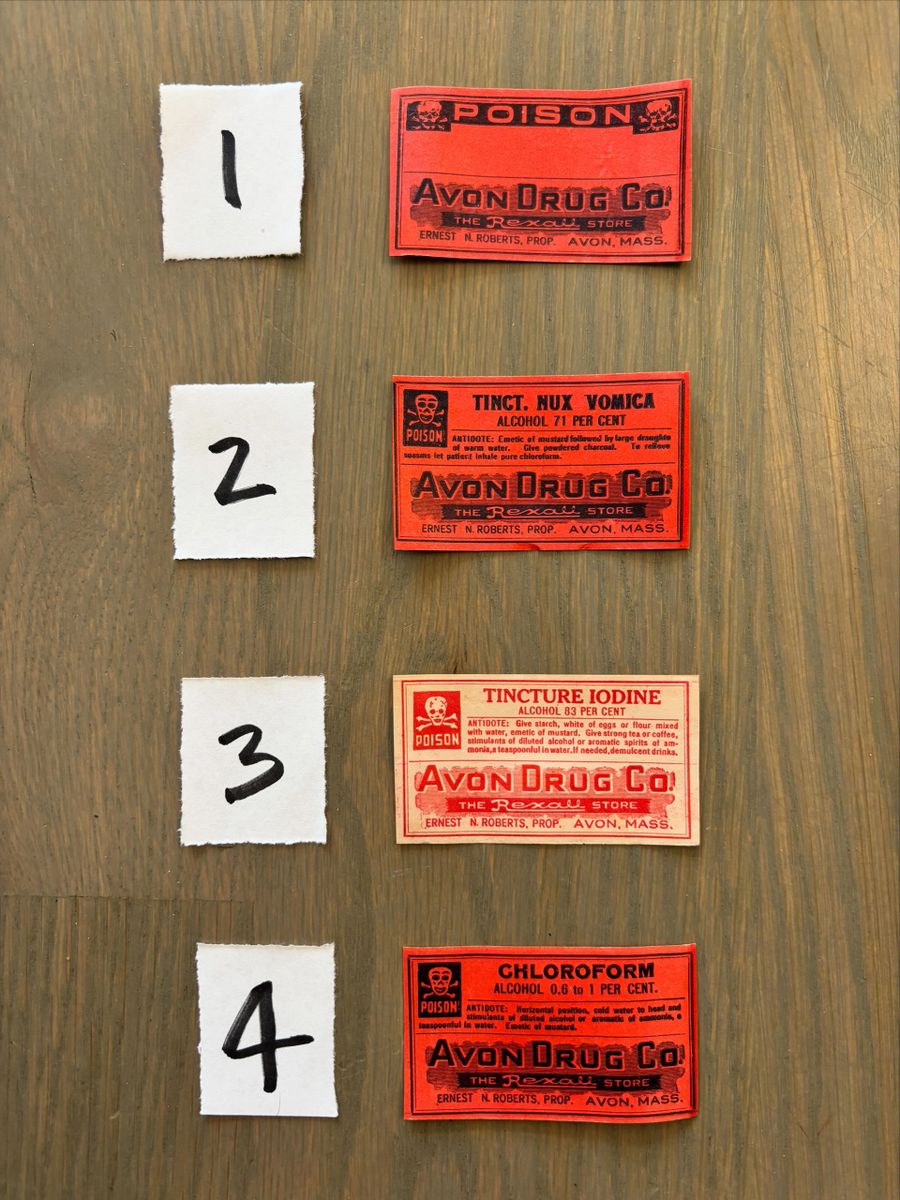 Rx Bottle Labels