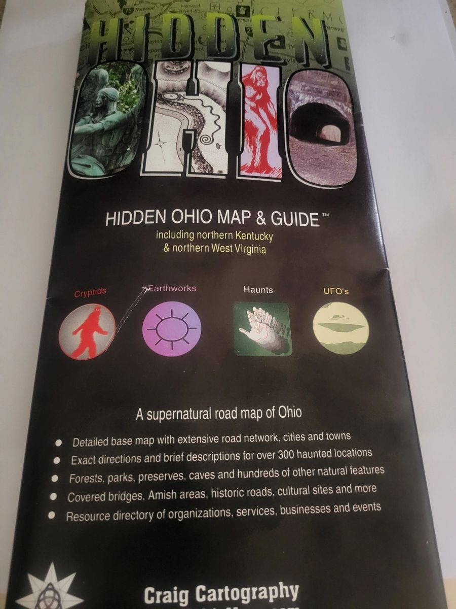 Hidden Ohio Map and Guide