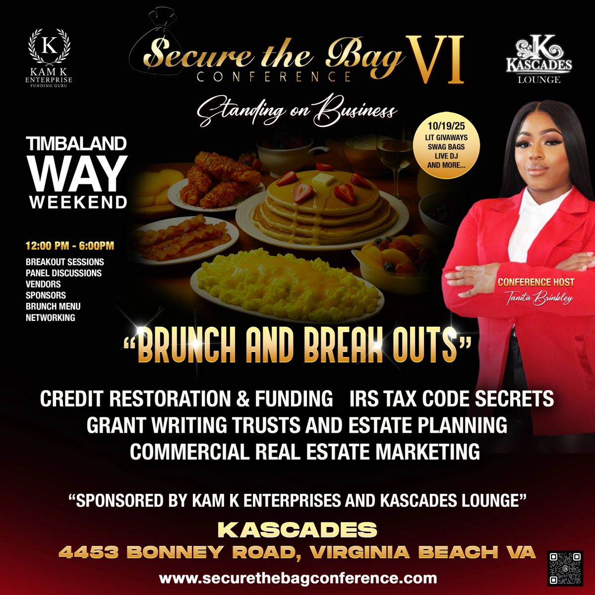 Brunch & Break Outs - All Access - All Day