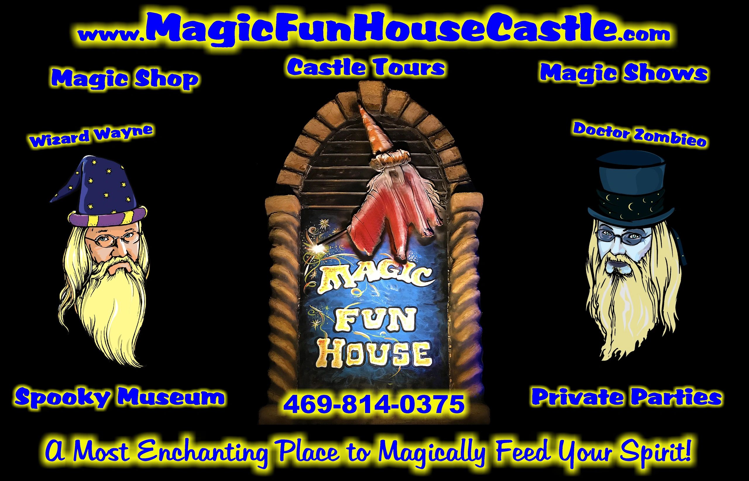 Spooky Castle Tours | Magic Fun House Productions | Magic Fun House ...