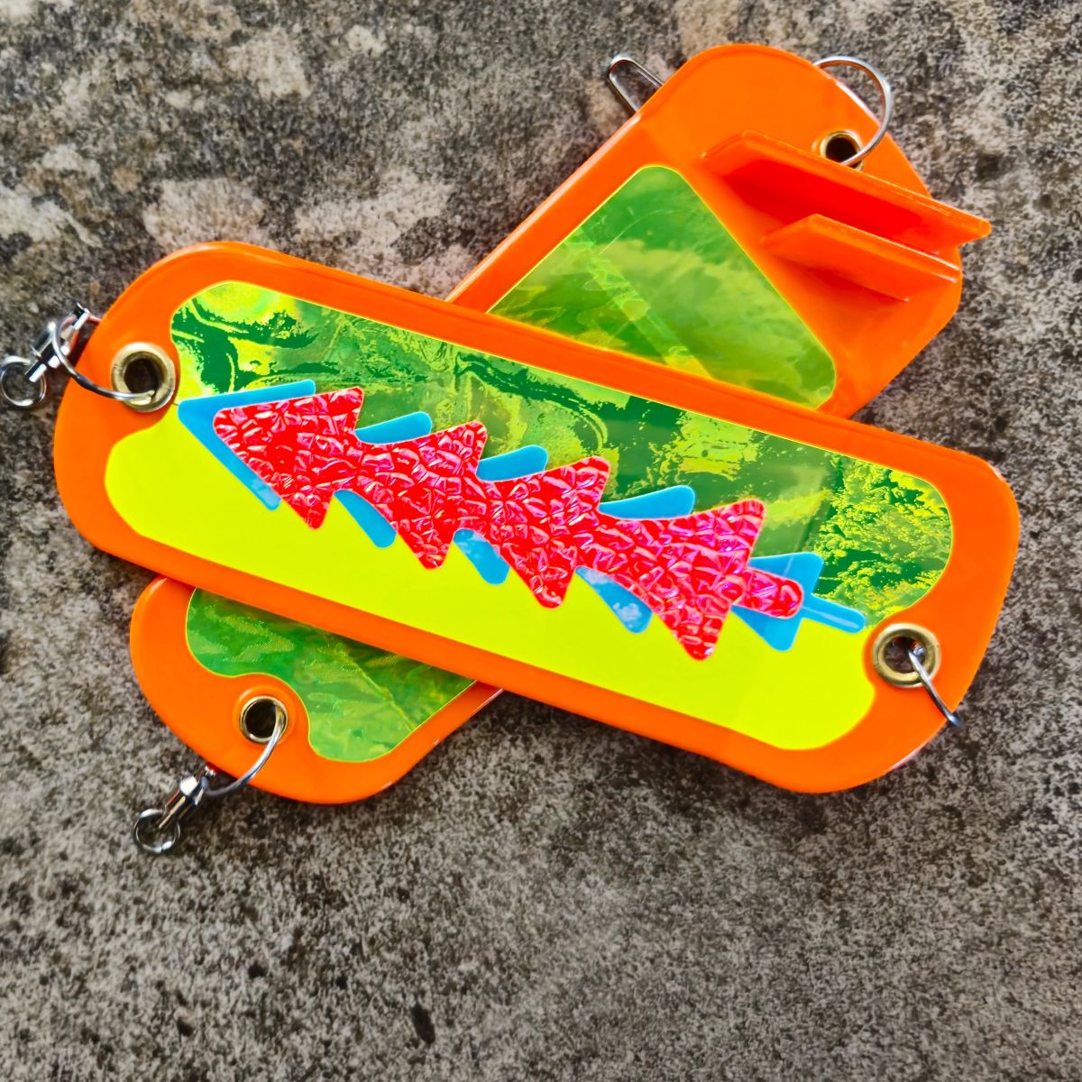 Captain Big Bird coho flasher