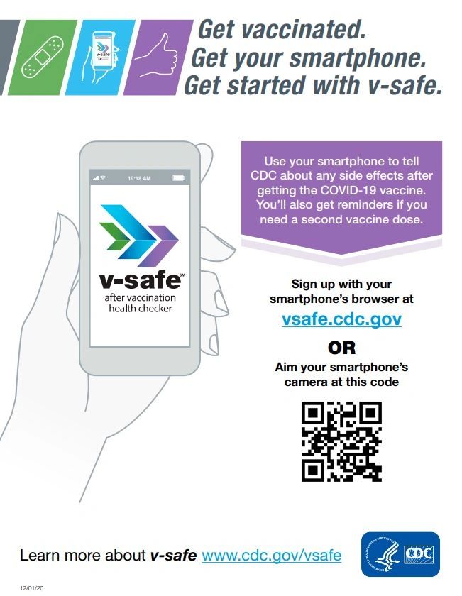 Report Vaccine Side Effects with V-Safe
