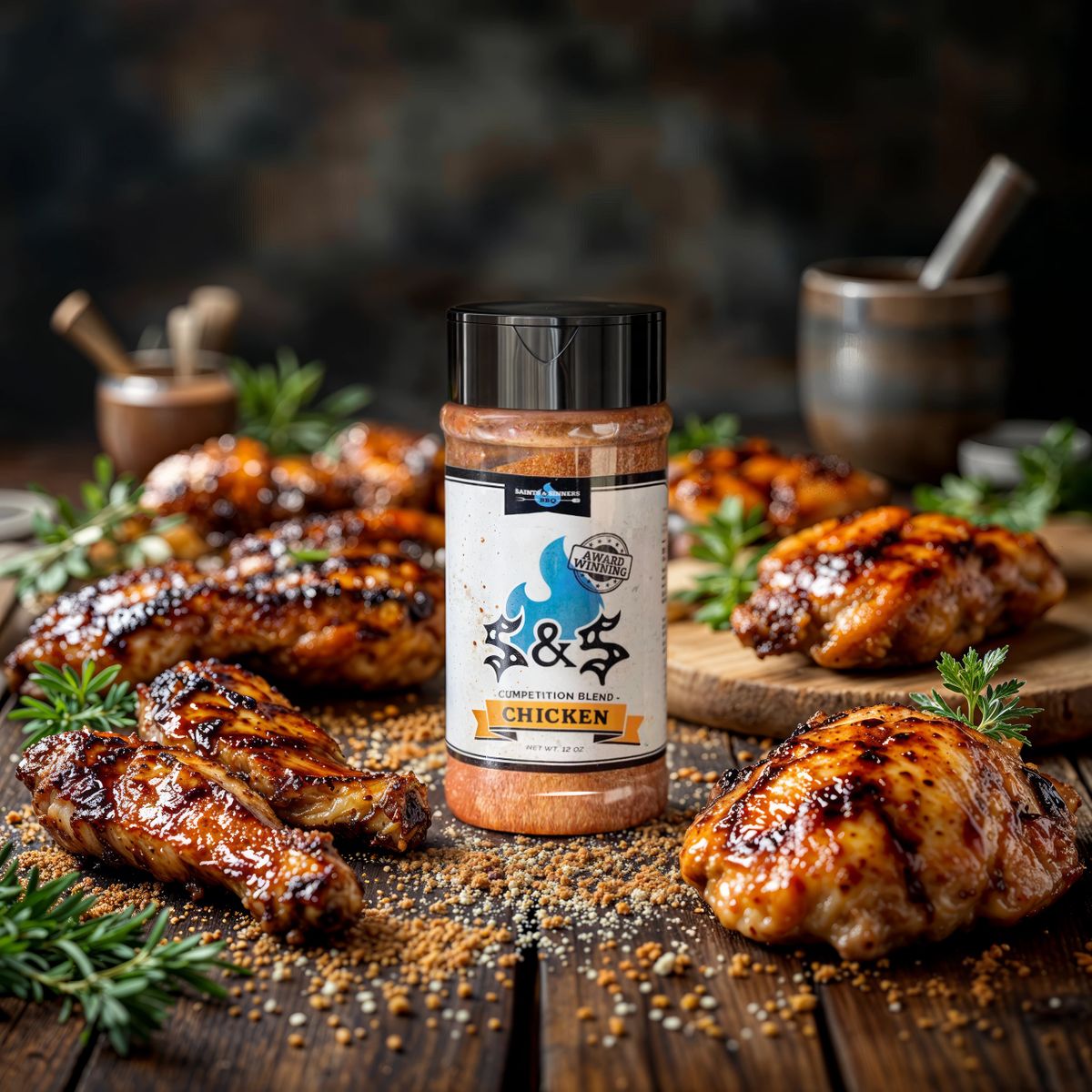Blue Flame Chicken Rub