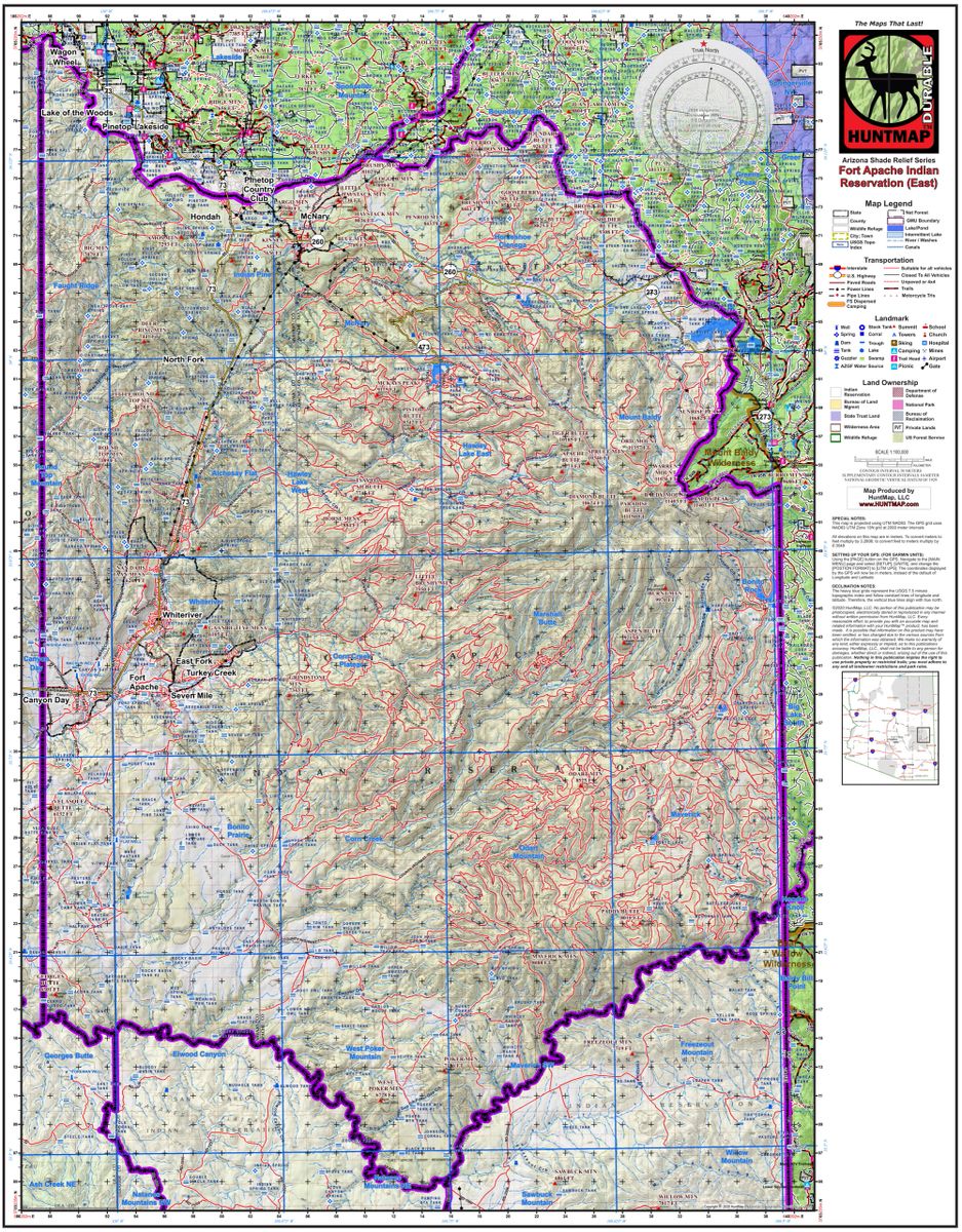 Indian Reservation Maps