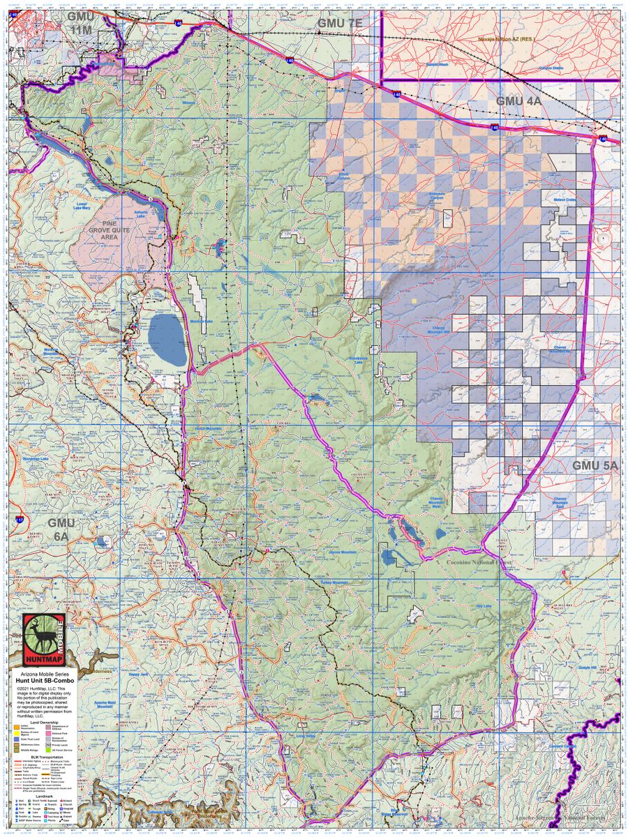 AZ GMU 5B Huntmap Download