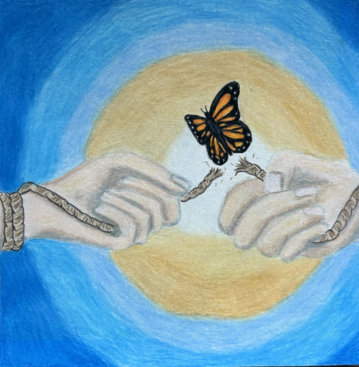 (PRINT) Protecting Peace Acceptance Embellished Limited Edition Print