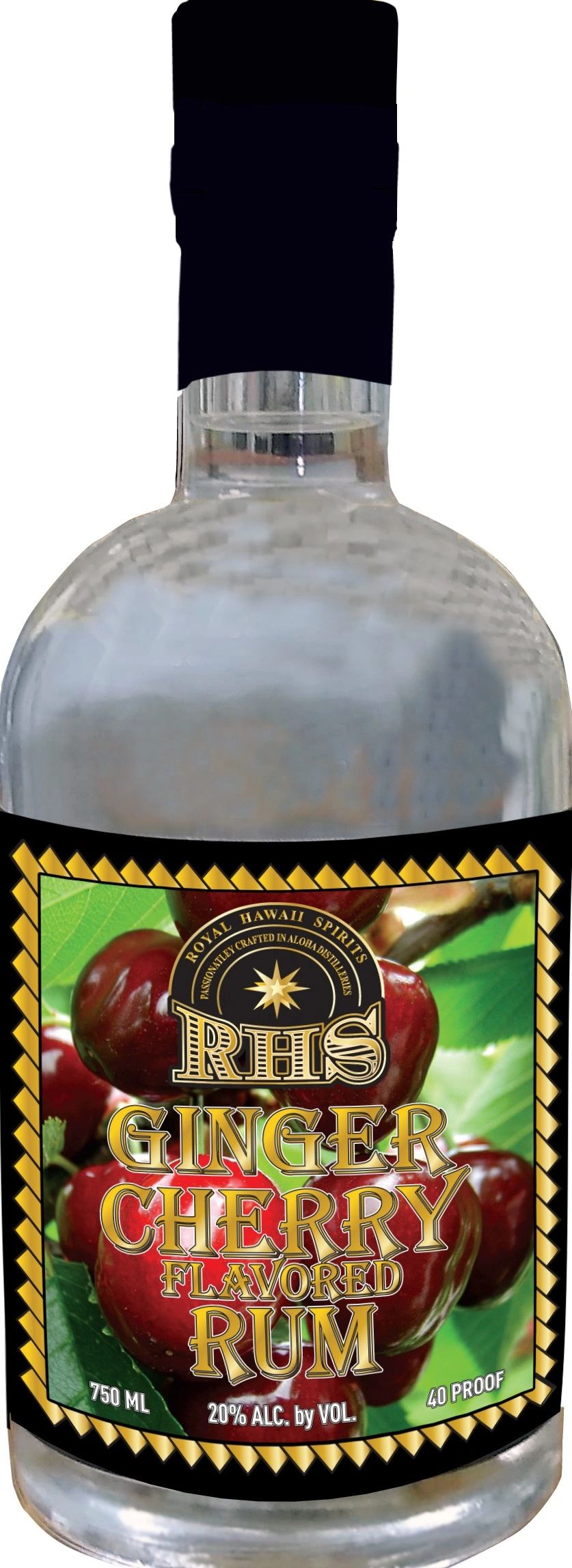 RHS Ginger Cherry Rum made with RHS Ginger Rum ,Tart Cherry