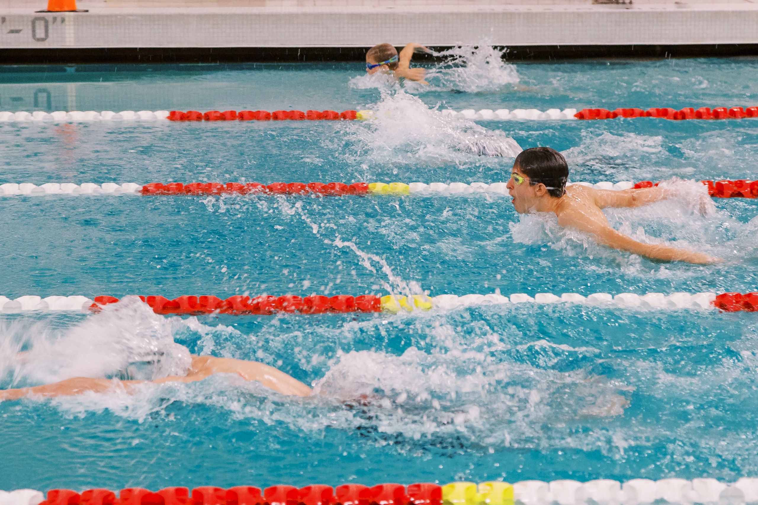 STAGES OF DEVELOPMENT IN A SWIM CLUB IN THE USA