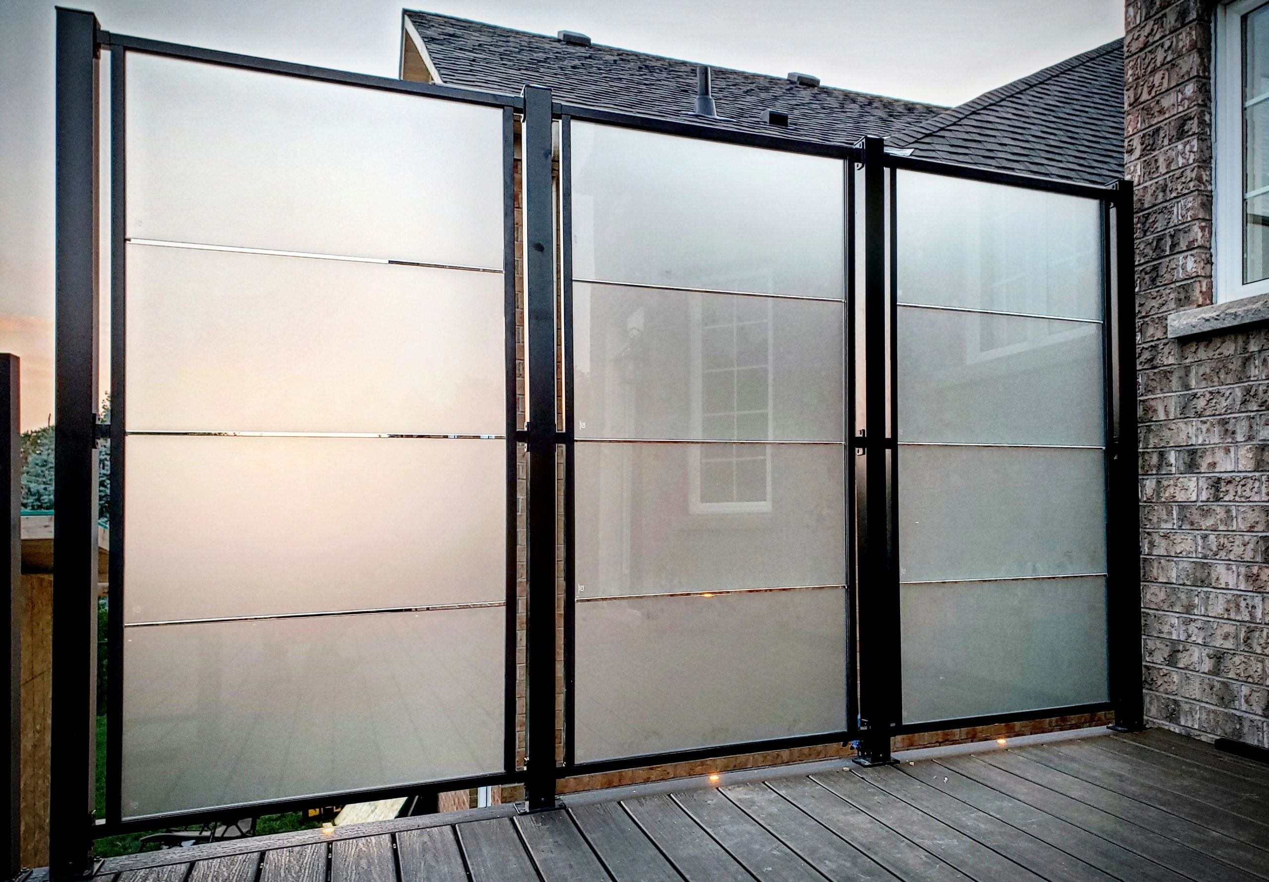 Composite Deck Privacy Screens
