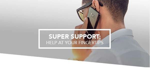 Super Support: HELP at Your Fingertips