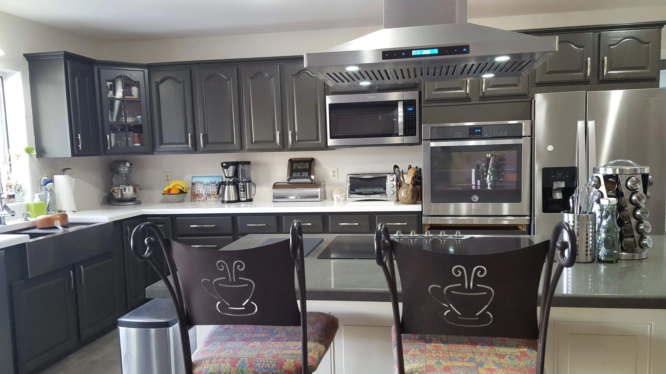 The biggest kitchen makeover from 2018.