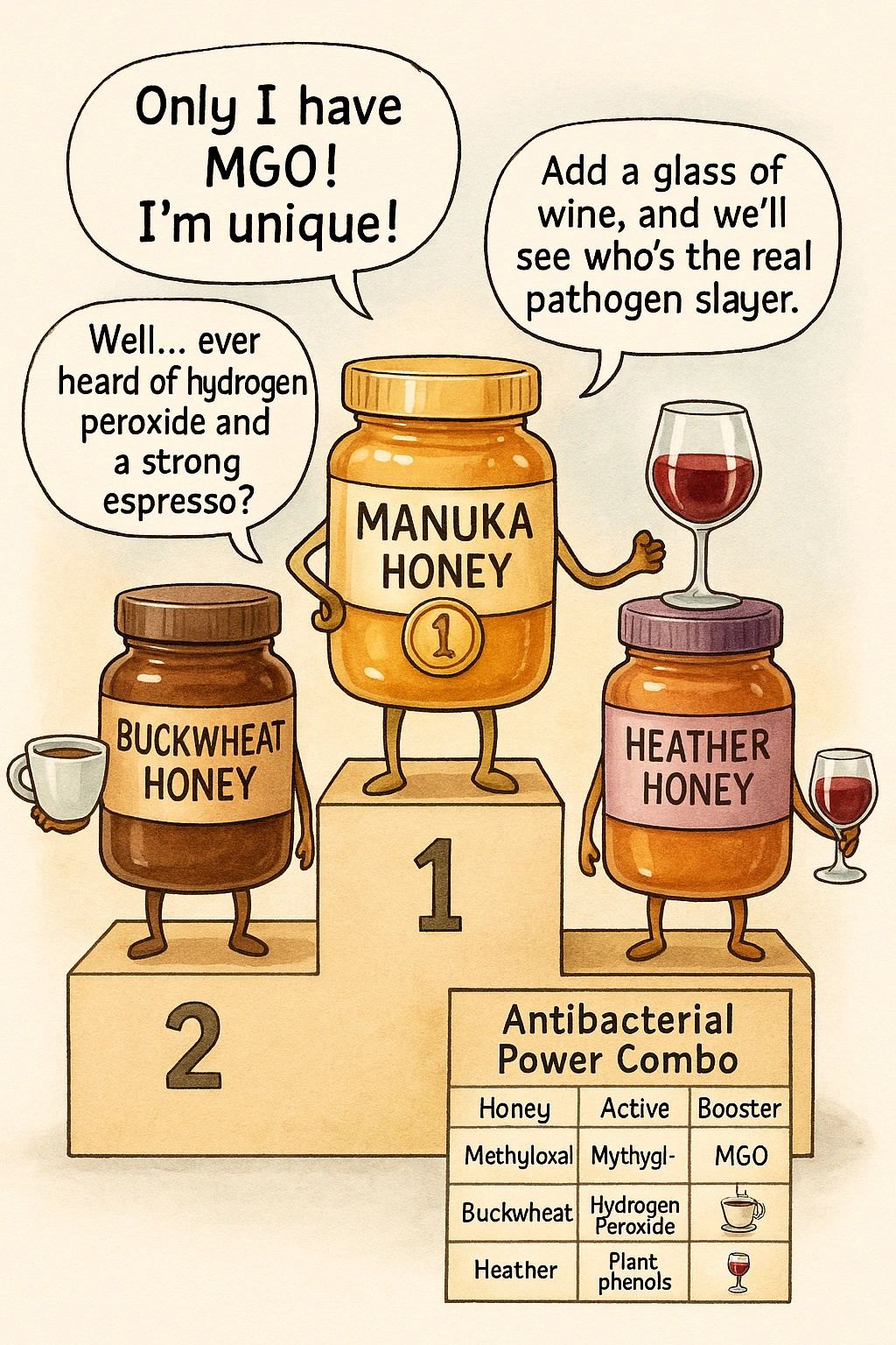 The Splendor and Misery of the Unique Manuka Factor