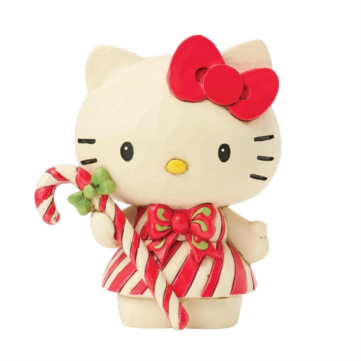 Hello Kitty Candy Cane Mini by Jim Shore