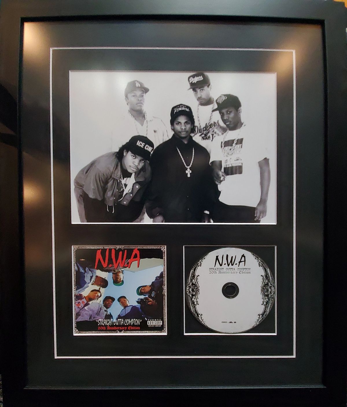 Nwa Straight Outta Compton Album Cover 20th Anniversary