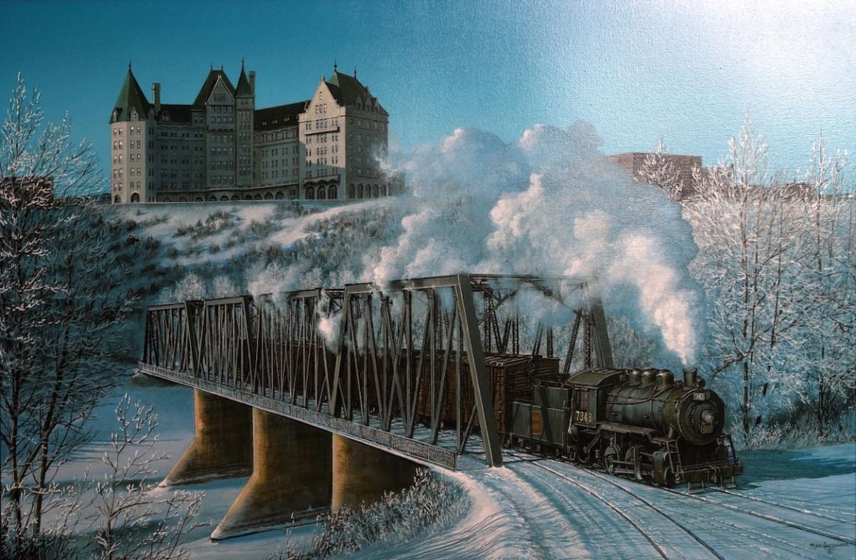Low Level Bridge (Legacy Edition Print) by Max Jacquiard