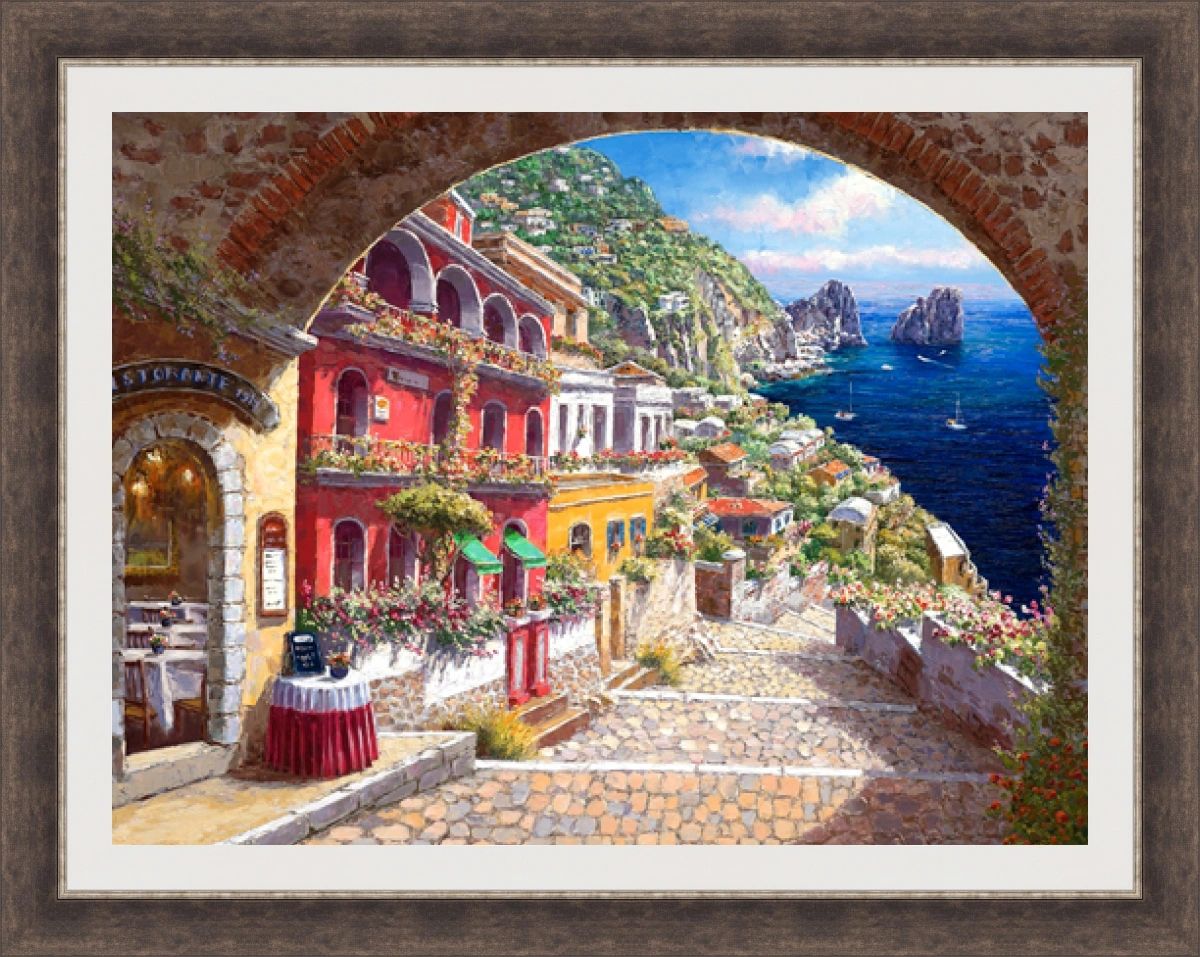Archway to Capri by Sam Park