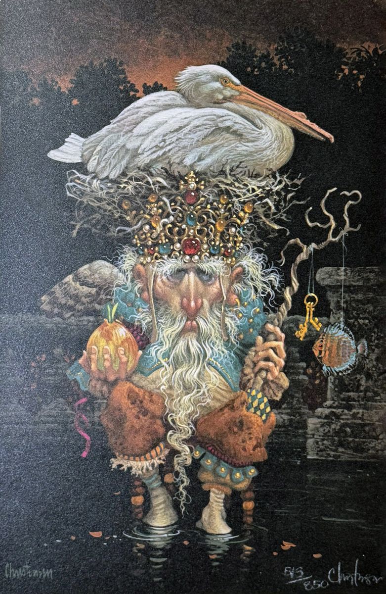 Pelican King by James C. Christensen