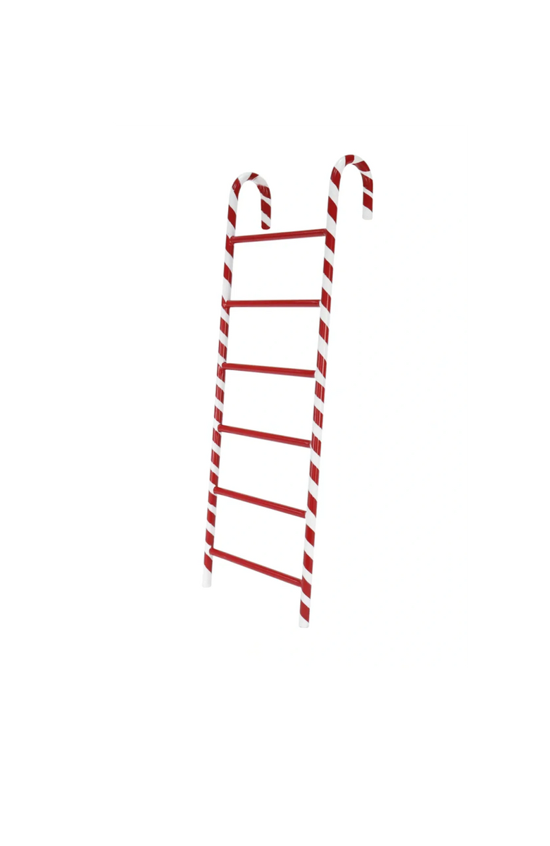 Metal Candy Cane Ladder