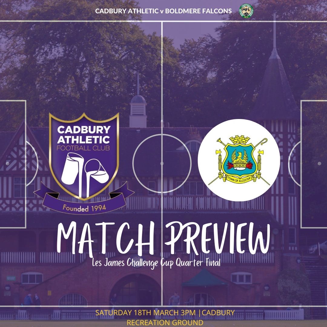 ALCESTER TOWN QUARTER FINAL PREVIEW