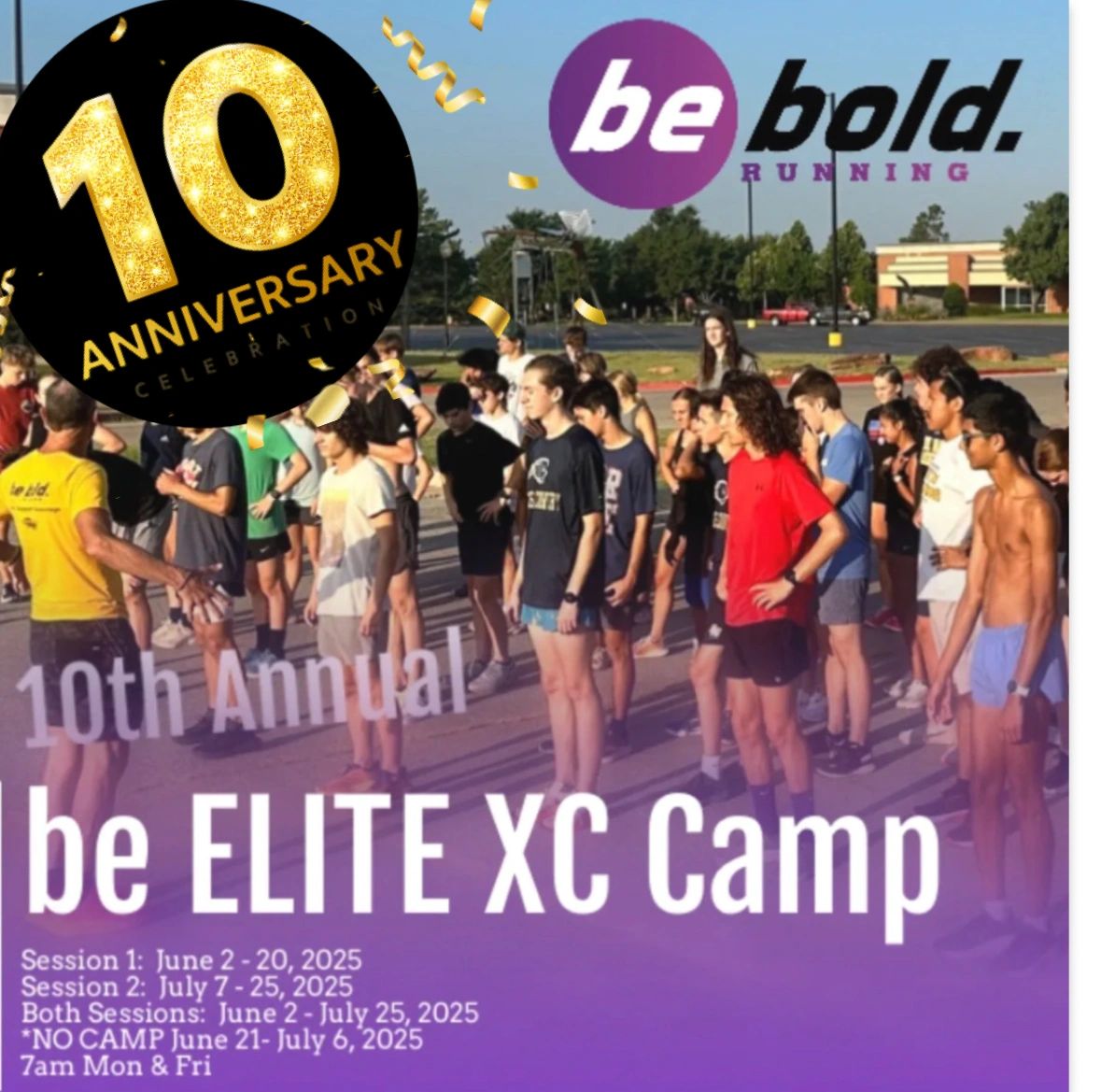 2025 10th Annual be bold. Running 헯헲 험헟헜헧험 XC Camp