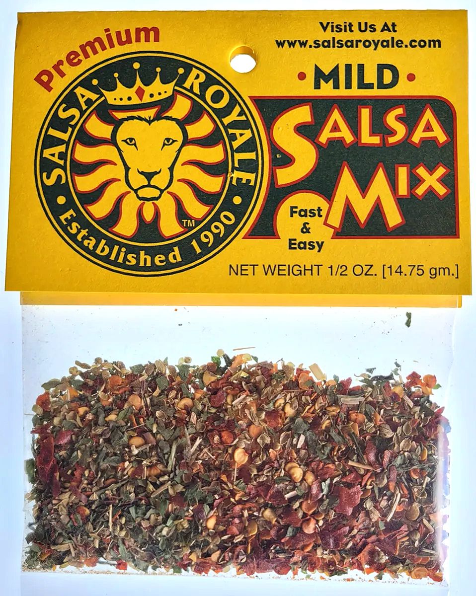 Salsa Royale Mix- Mild Packet