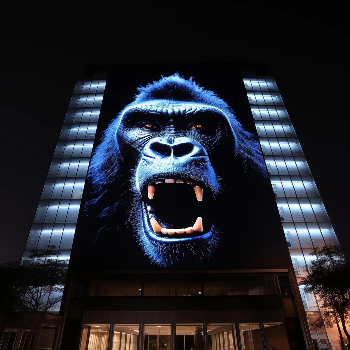 Guerilla Video Projections - Projo1