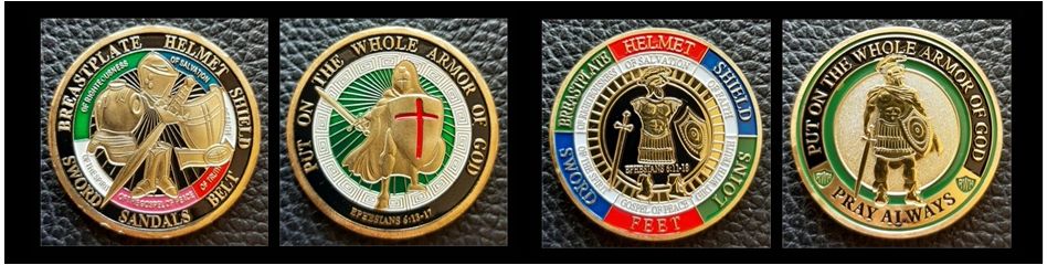 Armor of God Coins