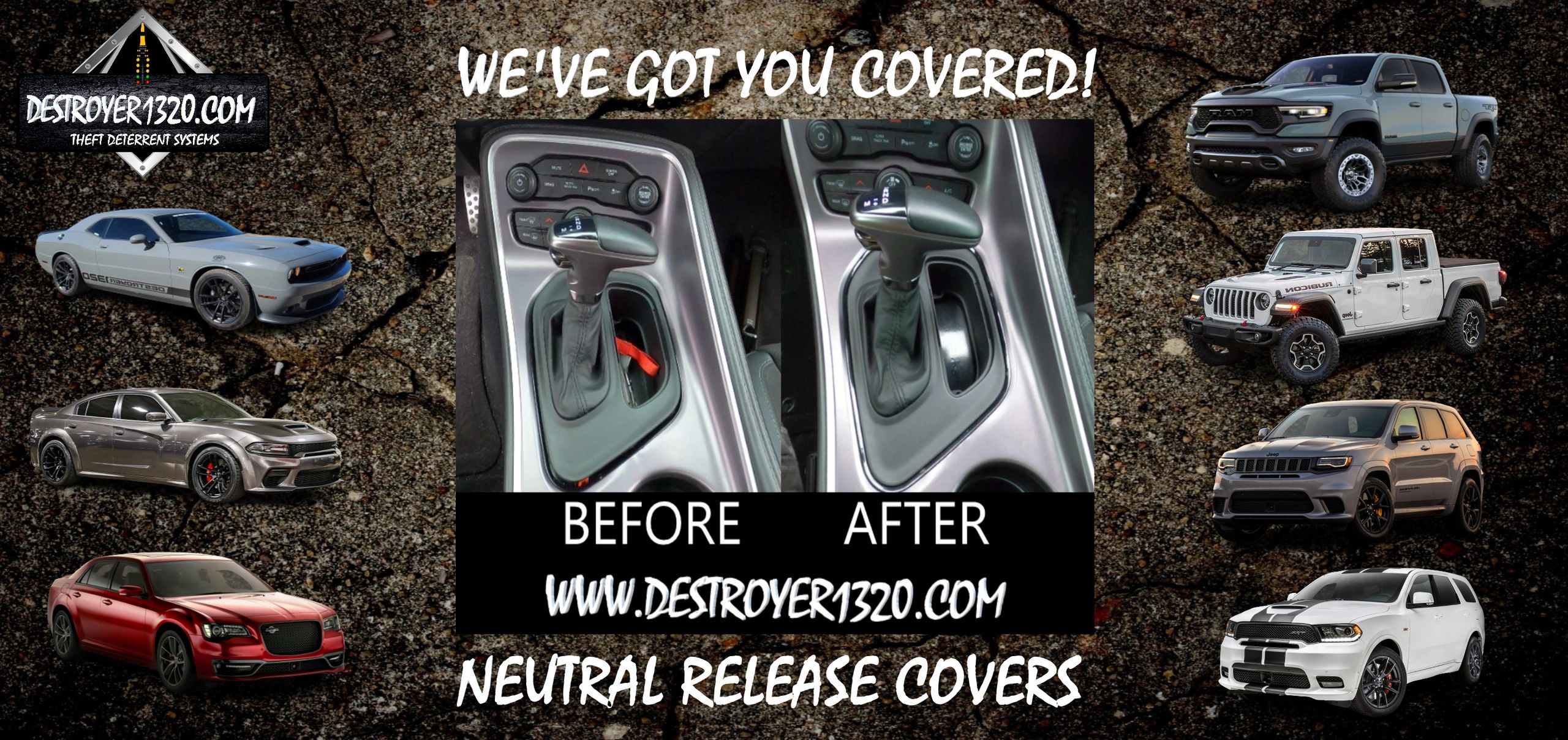 Destroyer 1320 - Neutral Strap Cover, Youtube