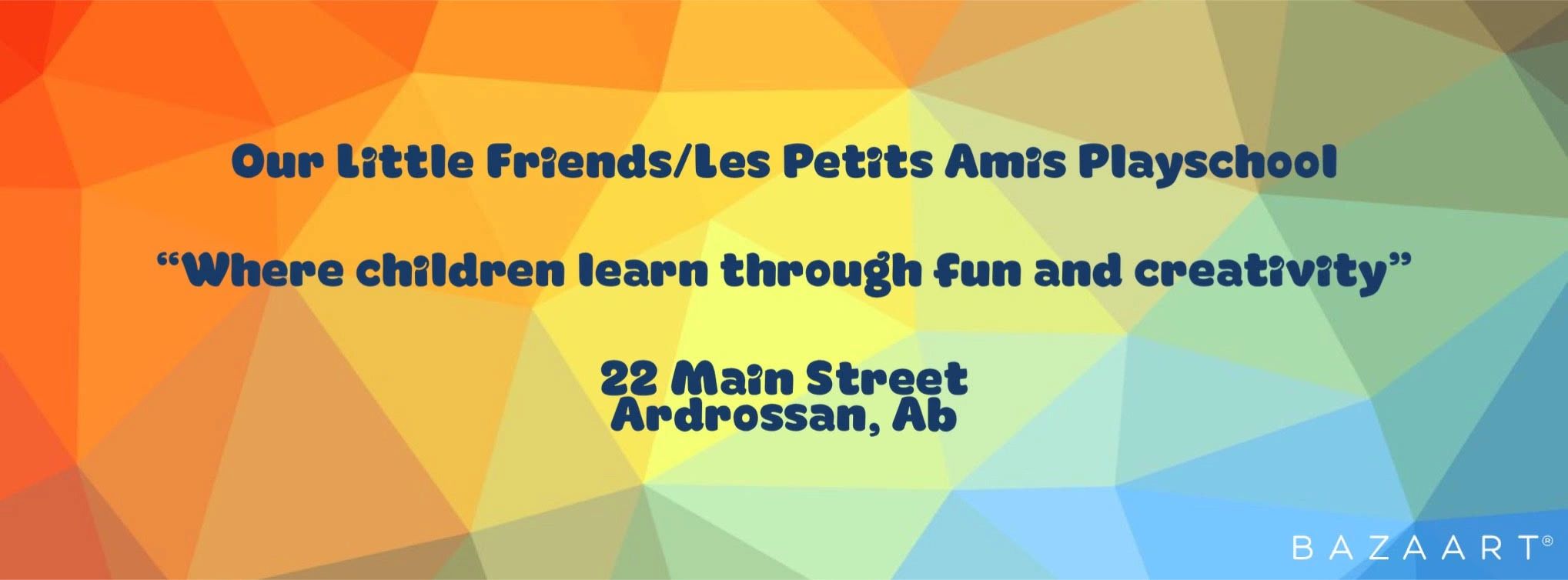 Our Little Friends/Les Petites Amis Playschool