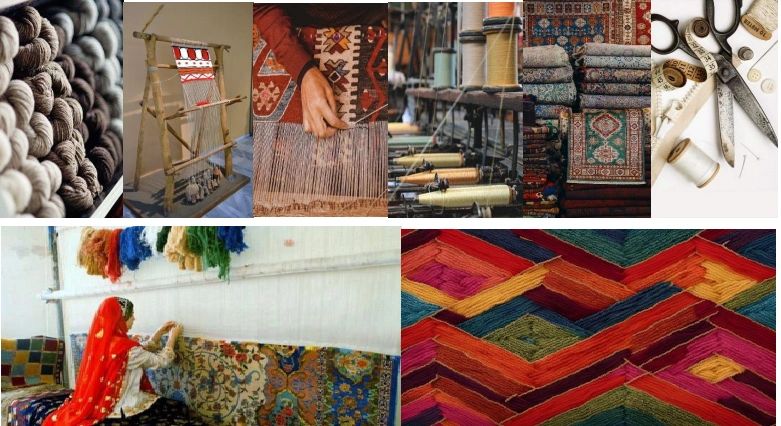 Making Handmade Persian Carpet